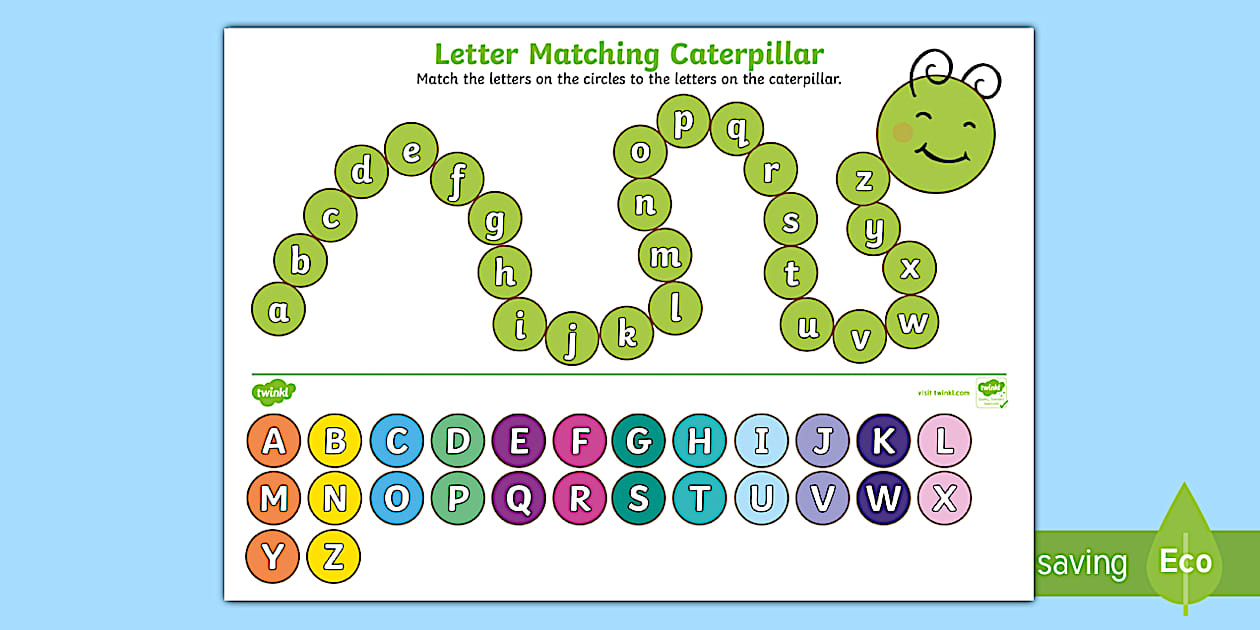 Upper and Lowercase Alphabet Worksheet | Teaching Resources