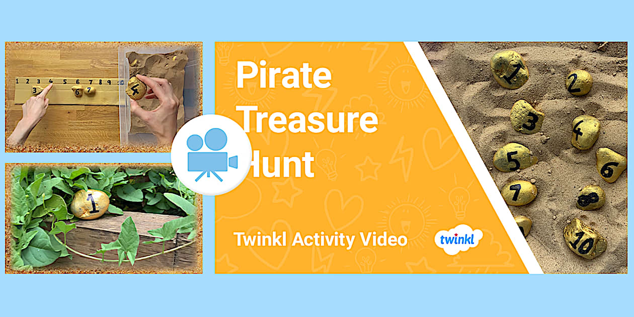 Pirate Treasure Hunt Game | EYFS Holiday Club Activities