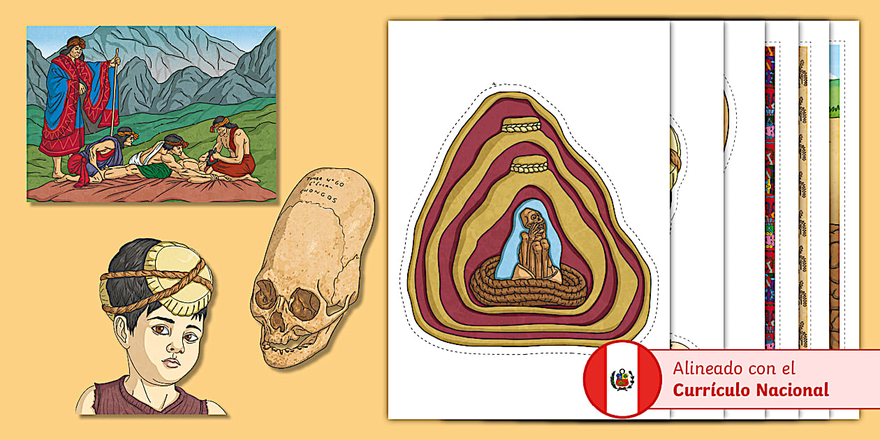 Dibujos de la cultura Paracas | Twinkl