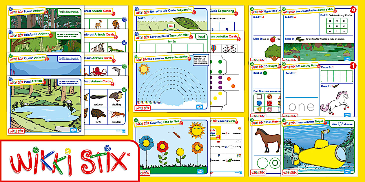 FREE! - Wikki Stix Activity Pack (teacher made) - Twinkl