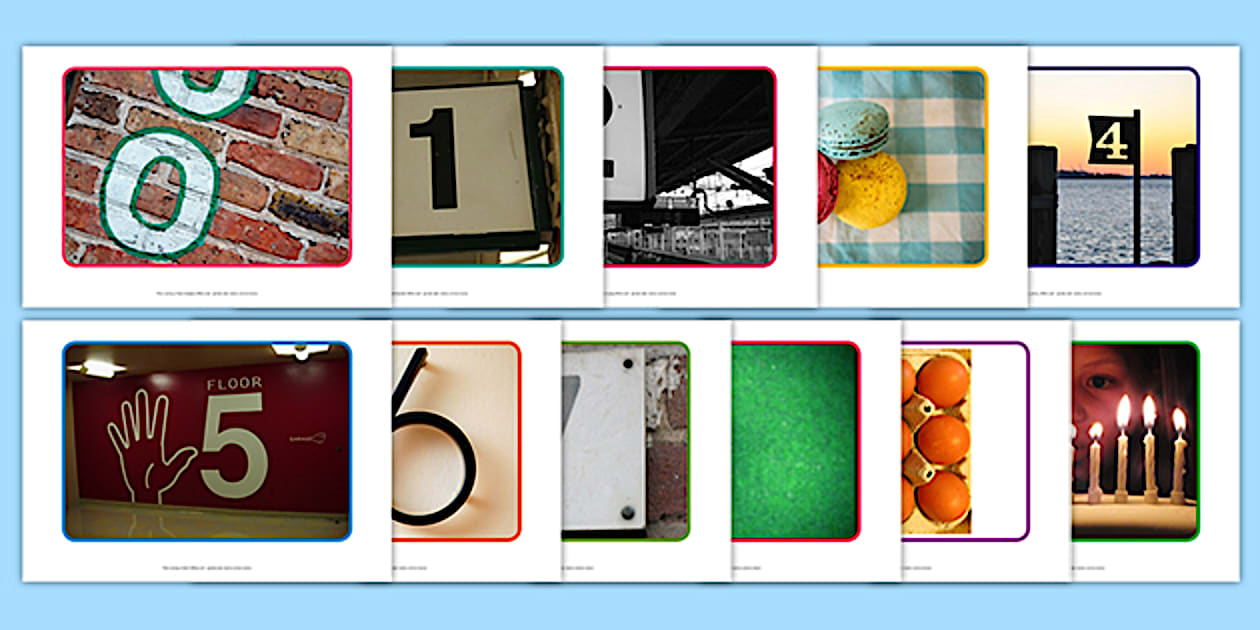 All About Numbers 0 to 10 Photo Pack (teacher made) - Twinkl