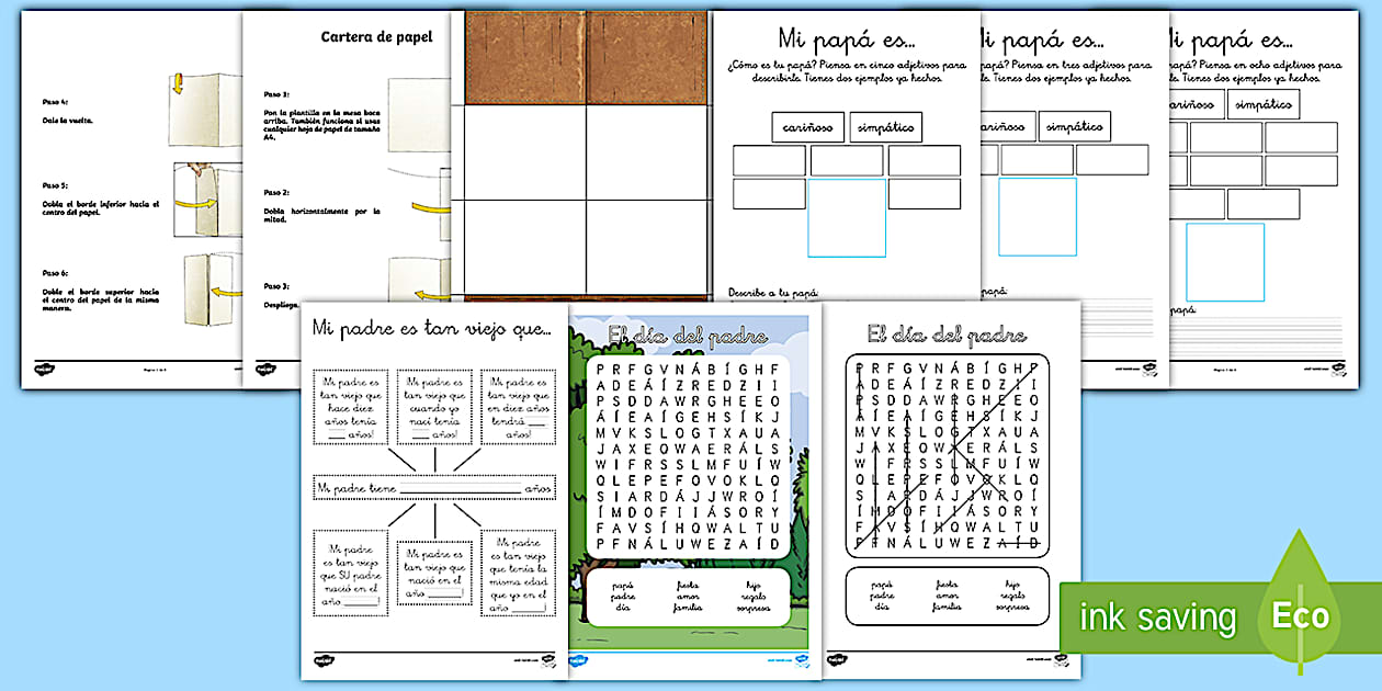 Día del Padre | Actividades (Teacher-Made) - Twinkl