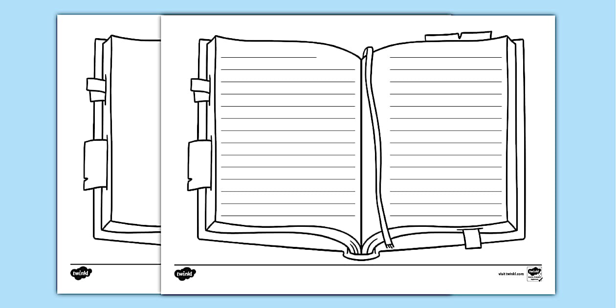 Spell Book Writing Template (teacher made) - Twinkl