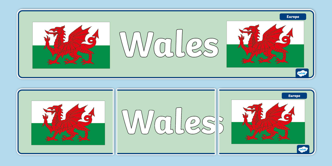 Wales Display Banner (teacher made) - Twinkl