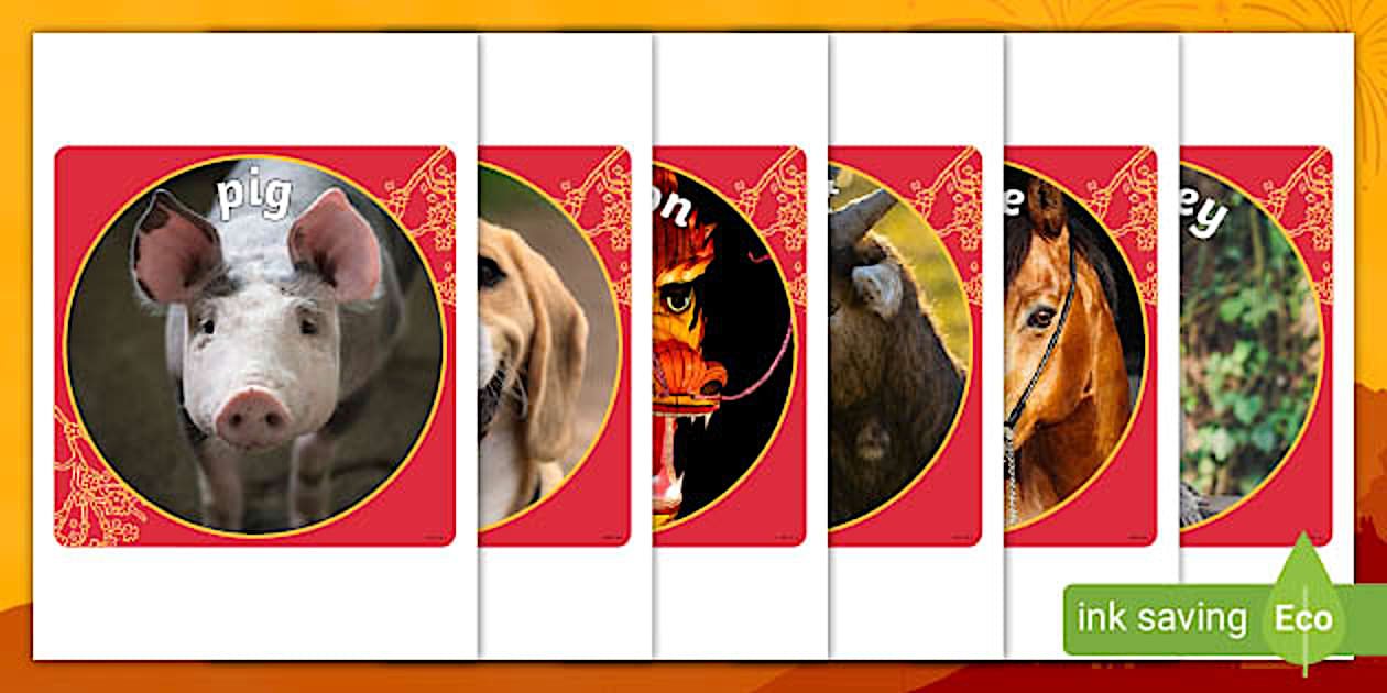 Editable Chinese New Year Display Photo Cut Outs - Twinkl