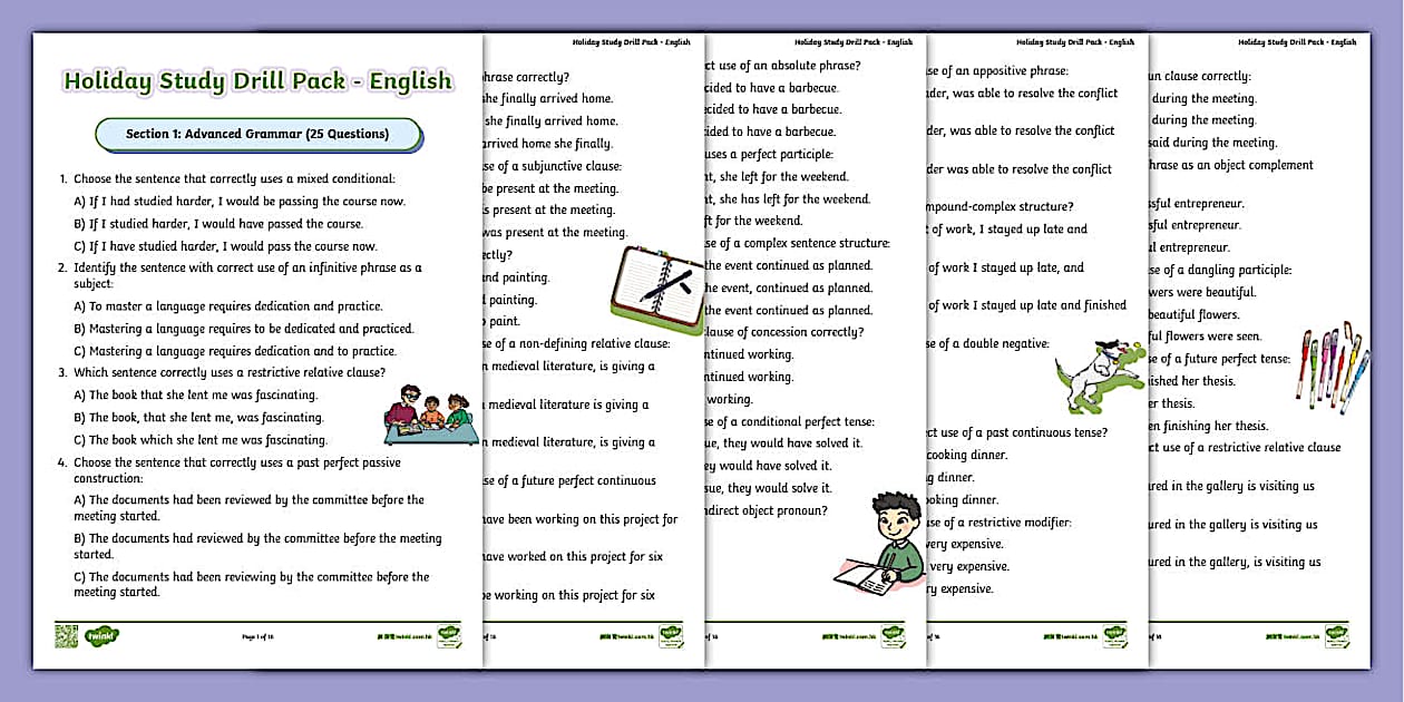 English Practice (Teacher-Made) - Twinkl