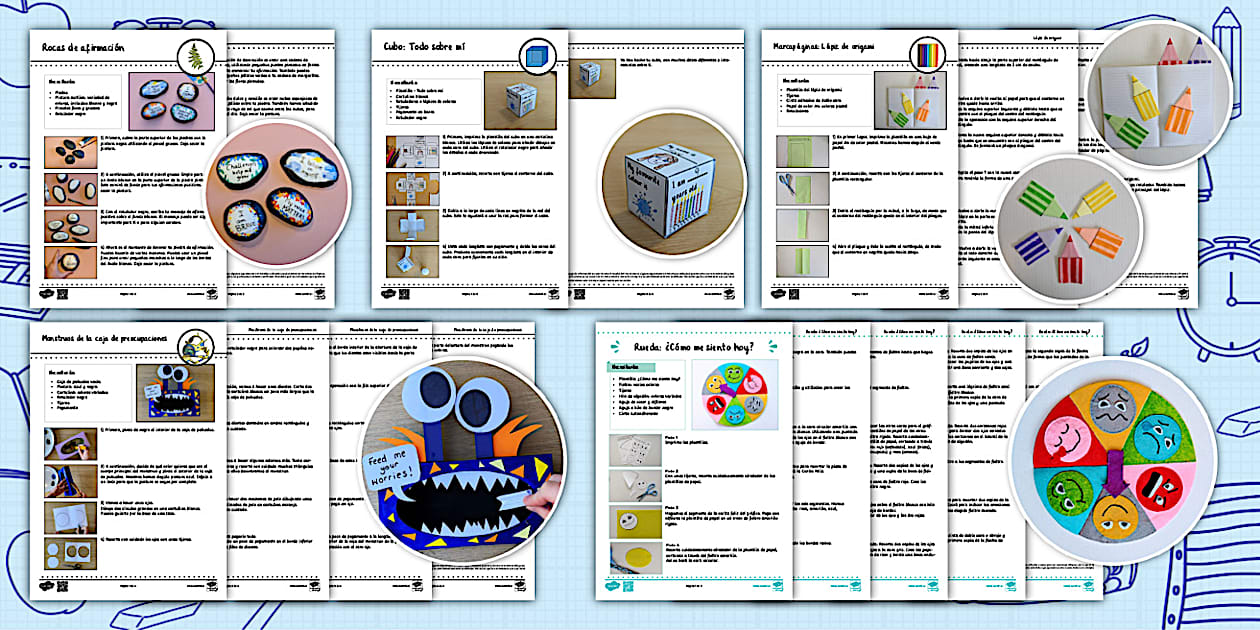 Pack: manualidades para la vuelta al cole (teacher made)