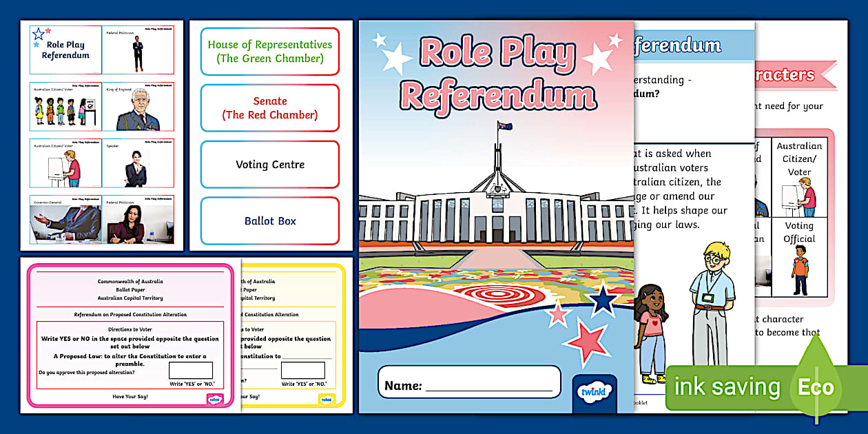 Role Play Referendum - Primary Education - Government