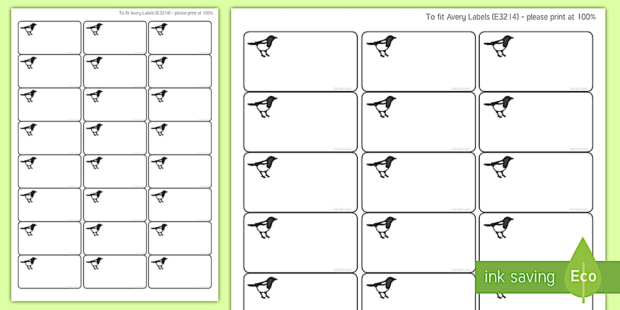 Editable Magpie Themed Book Labels (teacher made) - Twinkl