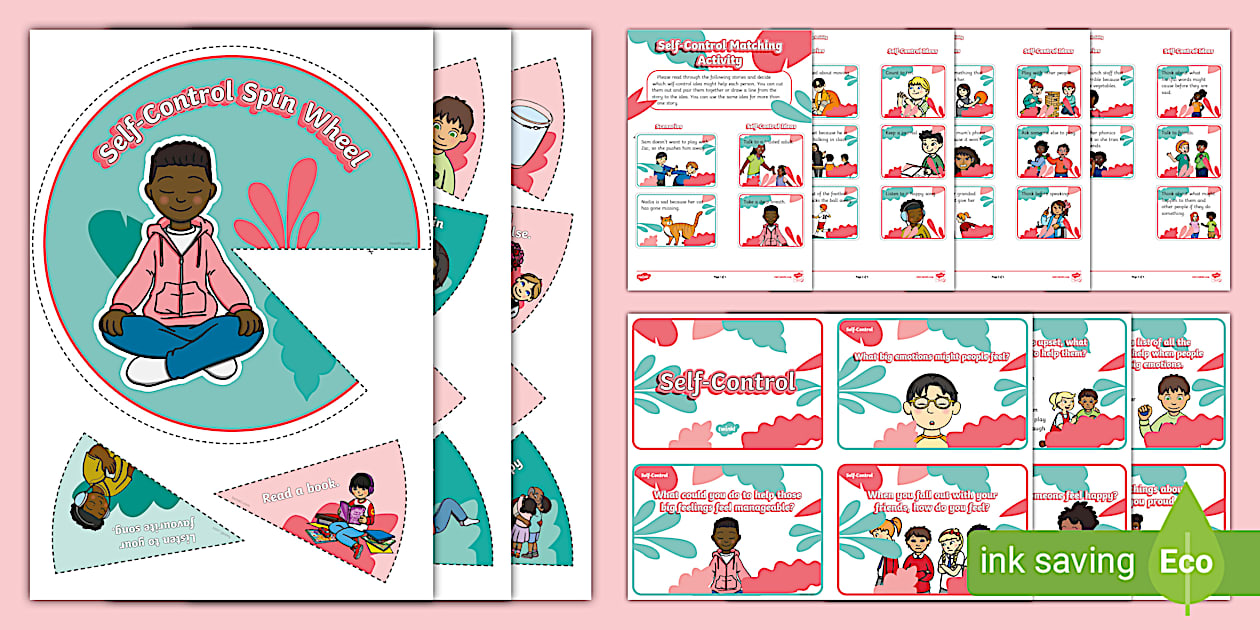 Self-Control Resource Pack (Teacher-Made) - Twinkl