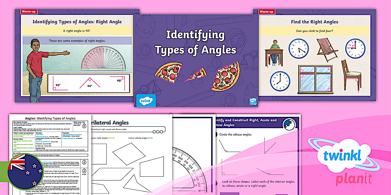 Level 3 Angles: Identify and Construct Angles Lesson 1