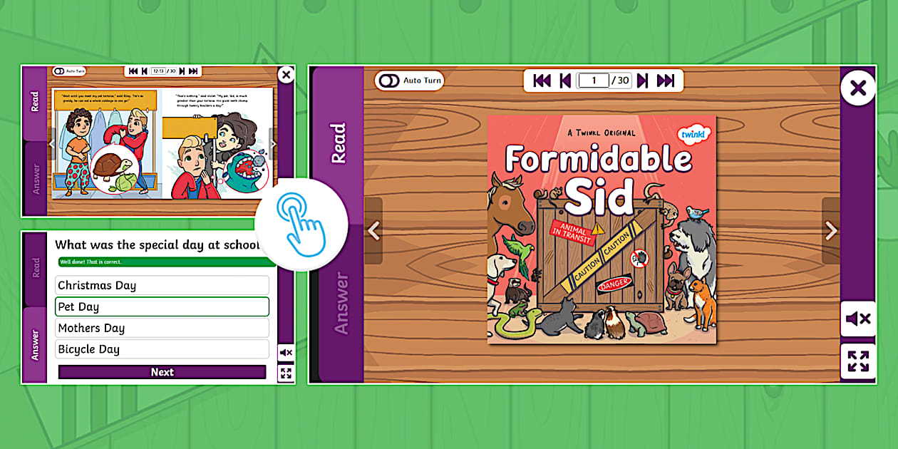 Formidable Sid eBook with Audio (teacher made) - Twinkl