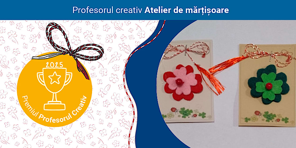 FREE! - Mărțișor trifoi norocos Rus Iozefina Lidia Prof creativ