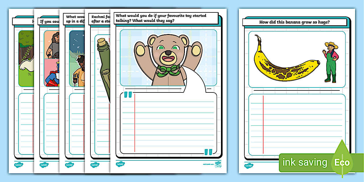 38 Creative Writing Prompts - Prompt Question Writing Frames