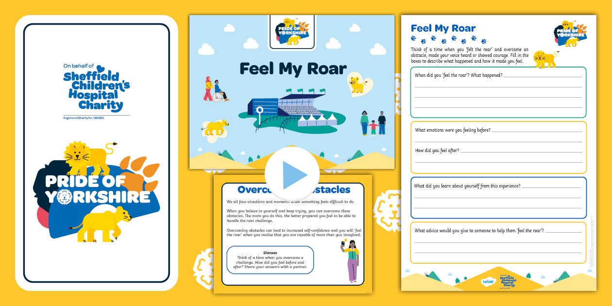 Pride of Yorkshire: Feel My Roar Writing Activity [Ages 7-11]