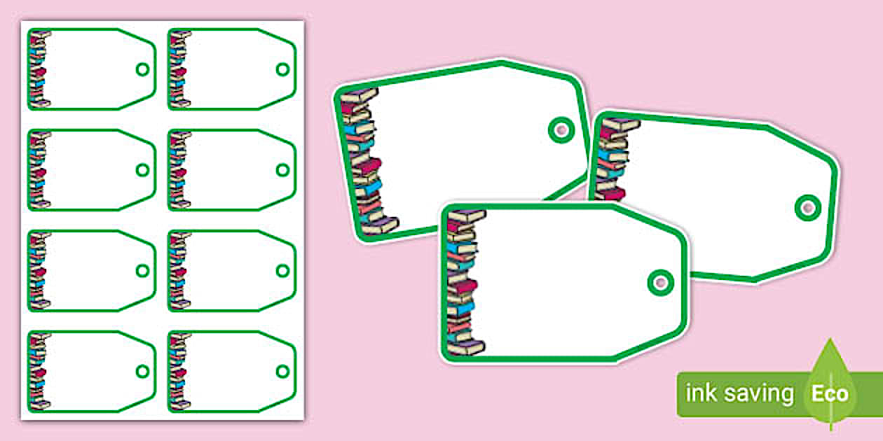 Book Shop Editable Price Tags (teacher made) - Twinkl