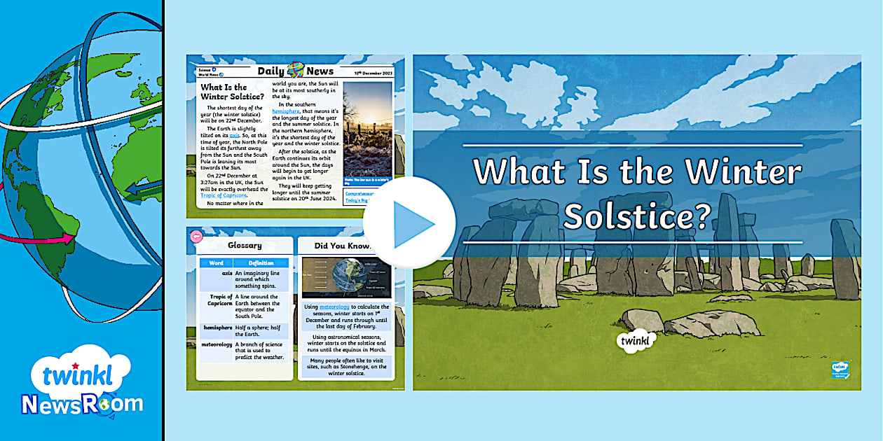 Winter Solstice | KS2 NewsRoom (teacher made) - Twinkl