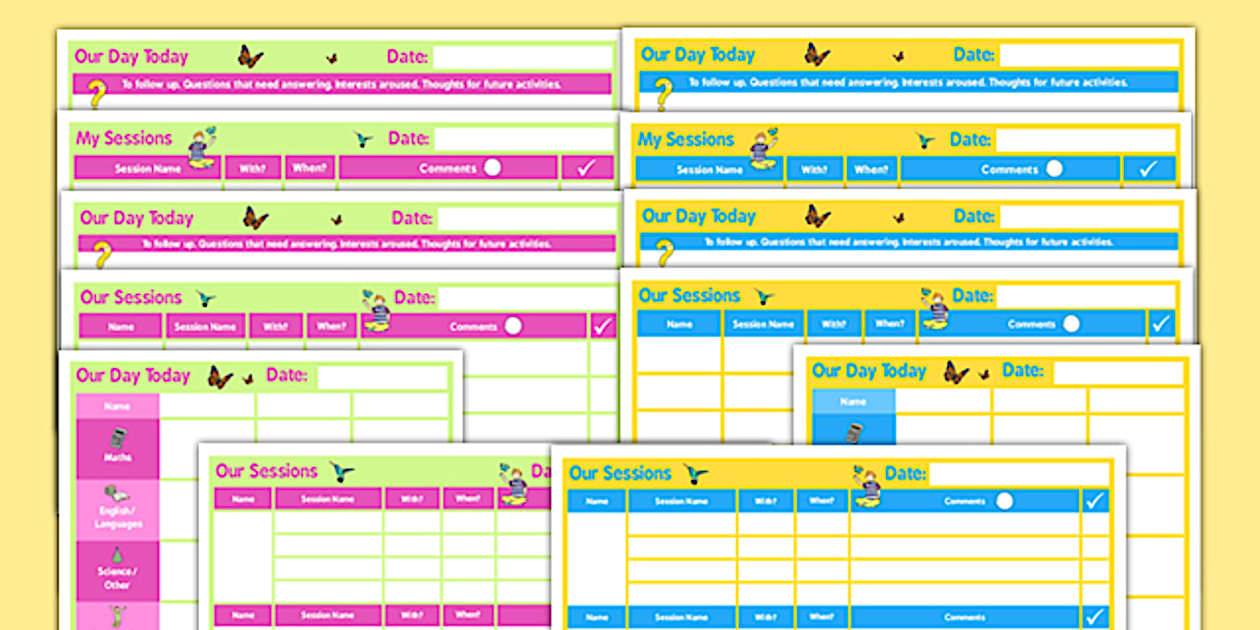 SEN Home Educator Planners (teacher made) - Twinkl