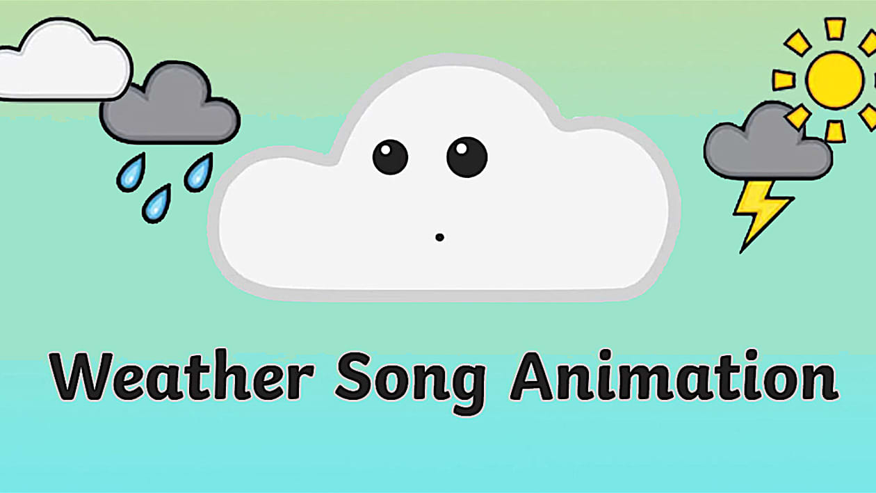 Weather Song Animation | Twinkl Go!