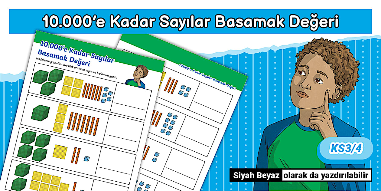 10.000'e Kadar Sayılar Basamak Değeri Etkinliği