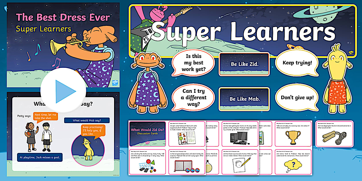 The Best Dress Ever: Growth Mindset Resource Pack - Twinkl