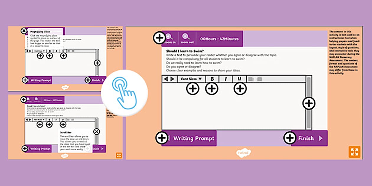 How to Use the Interactive Protractor on the NAPLAN Test