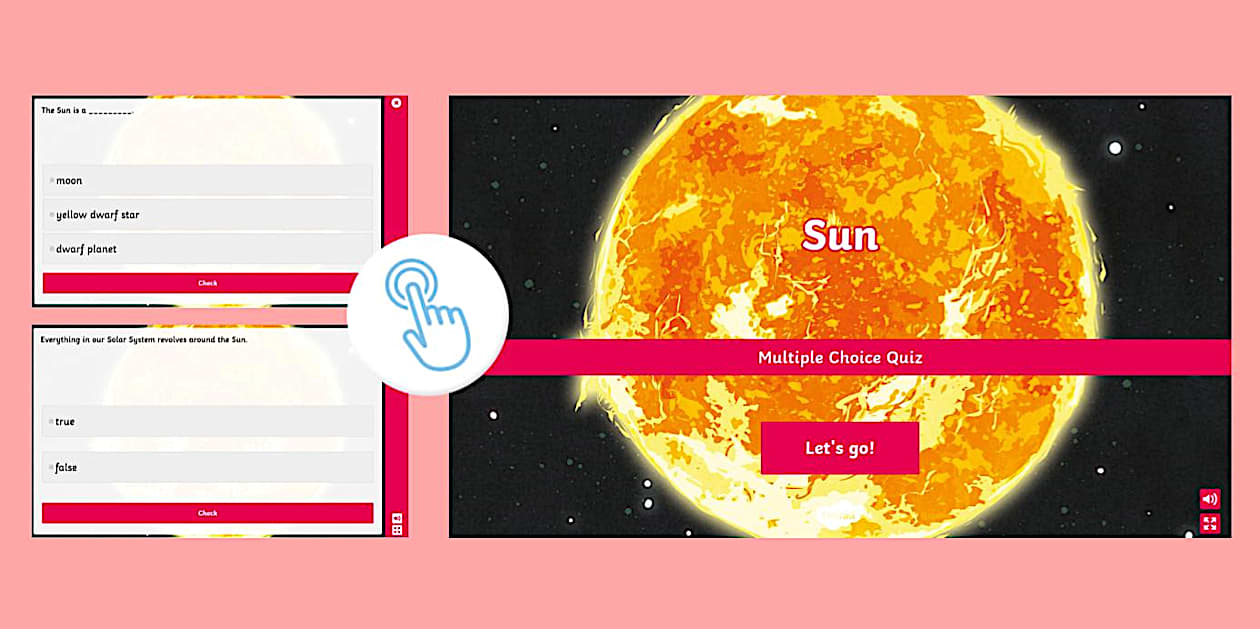 Sun Multiple Choice Quiz | Science | Twinkl (teacher made)