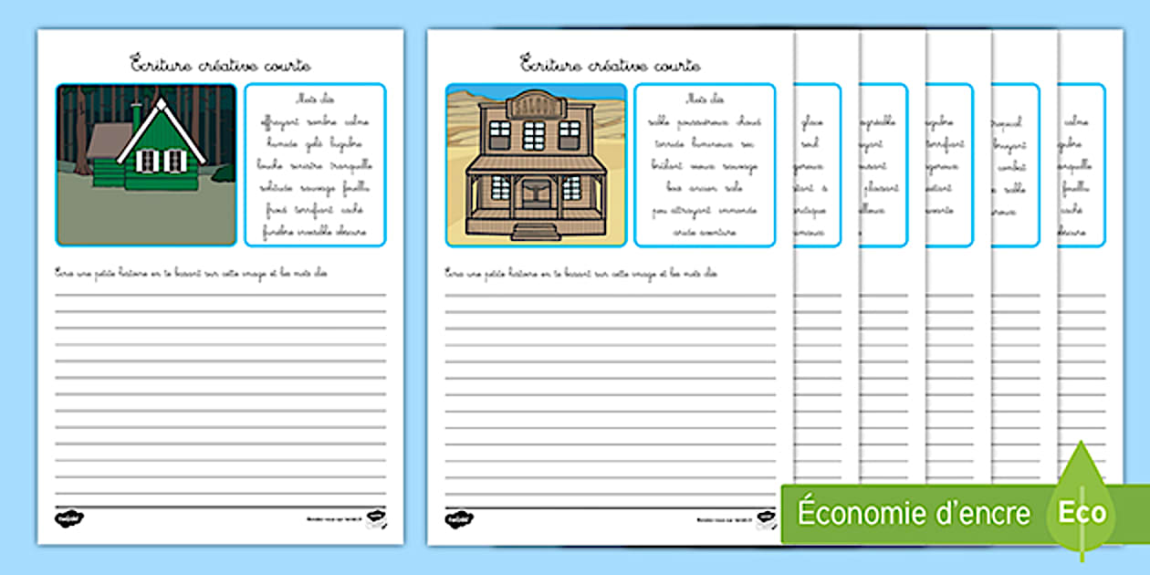 Activité d’écriture créative courte - Twinkl CA