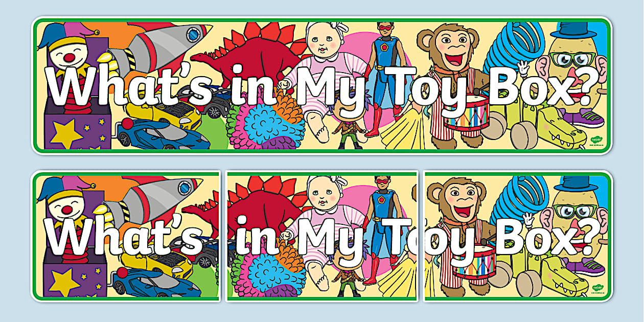 TAS What's in My Toybox? Foundation Display Banner
