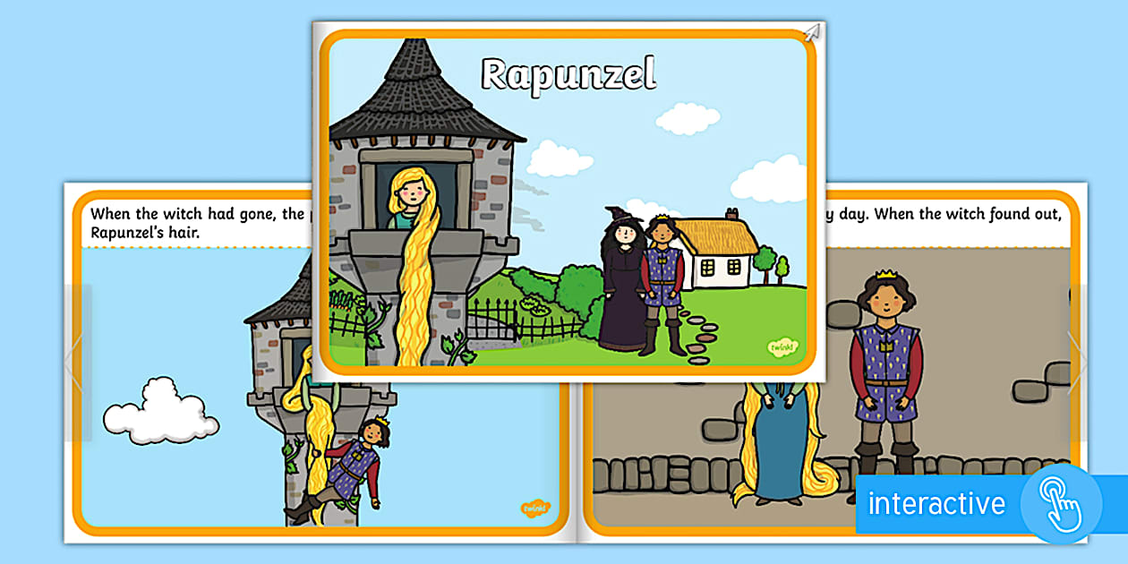 Rapunzel eBook | Online Rapunzel Book | Twinkl Teach