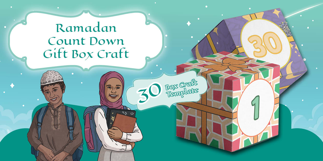 Ramadan Eid Al-Fitr Countdown Craft