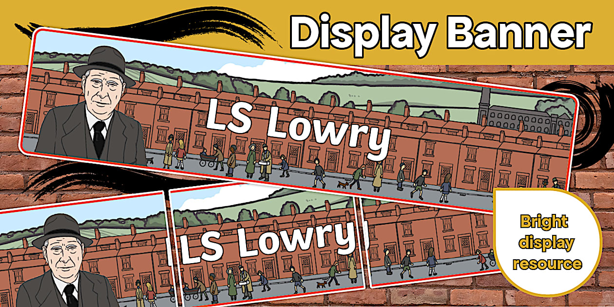 LS Lowry Display Banner