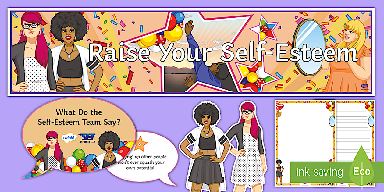 Self-Esteem Display Pack (Teacher-Made) - Twinkl