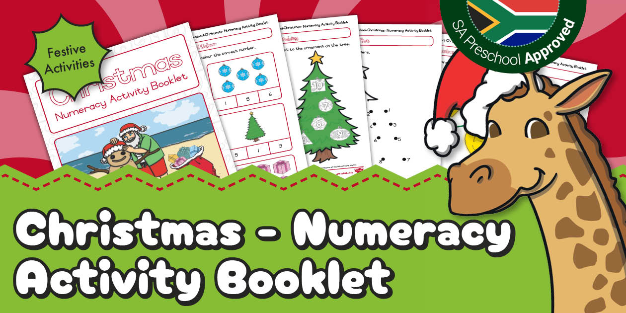Preschool: Christmas- Numeracy Activity Booklet