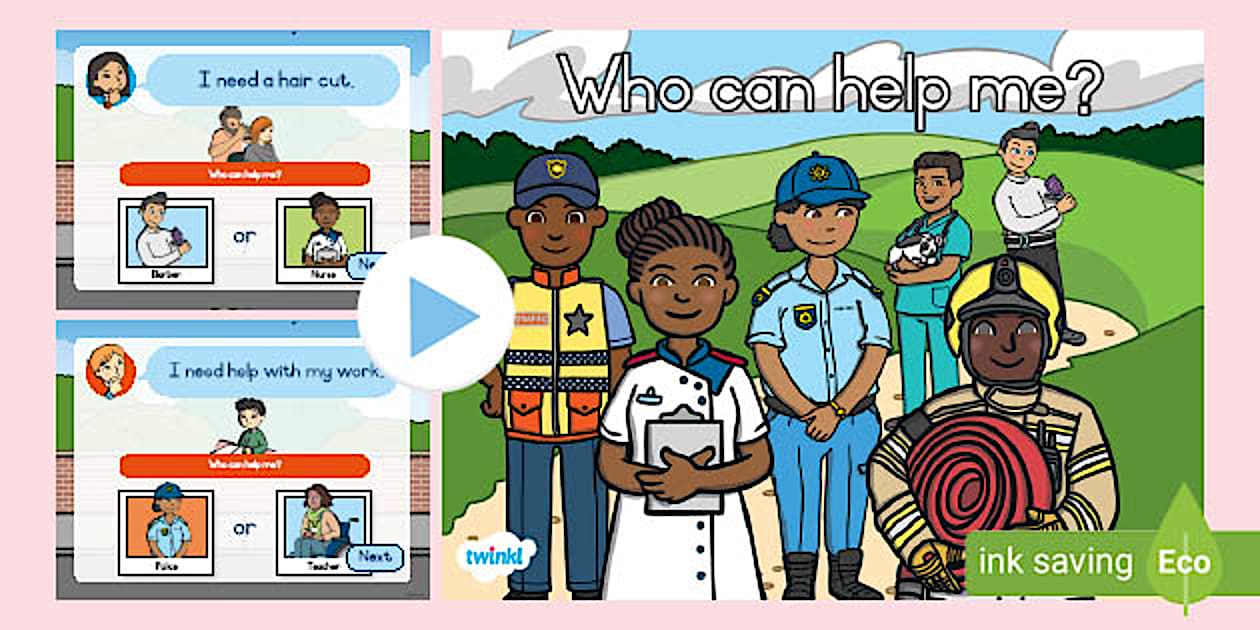 Grade 1 Life Skills - Who Can Help Me? (CAPS Aligned)