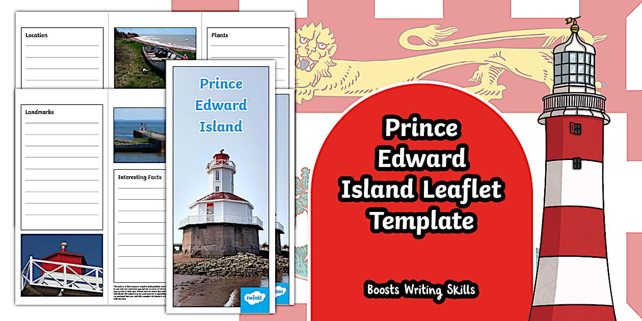 Prince Edward Island Leaflet Template
