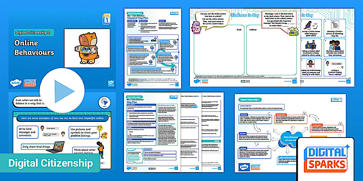 Digital Sparks: Digital Citizenship 2: Step 1