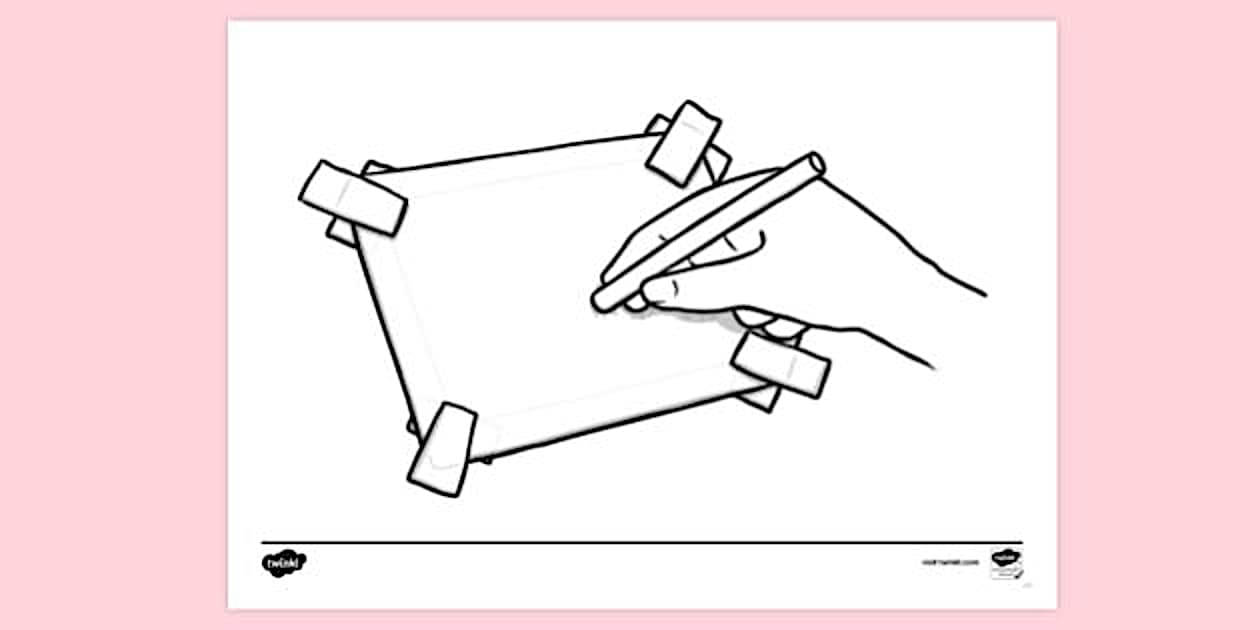 Tracing Batik Design Colouring | Colouring Sheets - Twinkl