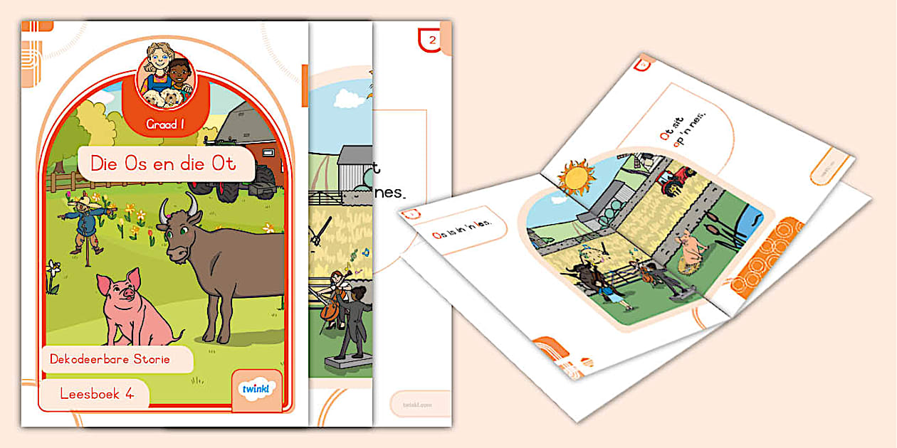 Graad 1 Klanke Leesboek o, l (Teacher-Made) - Twinkl