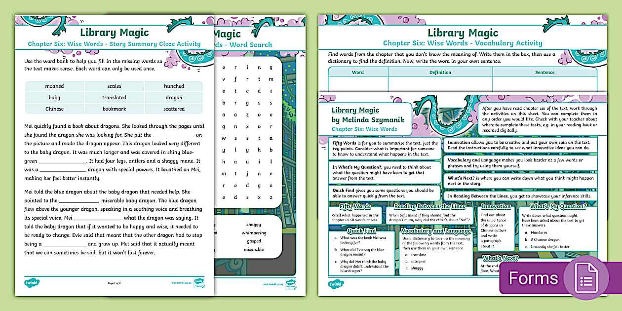 CHAPTERS June 2024: Library Magic - Chapter Six Follow-Up