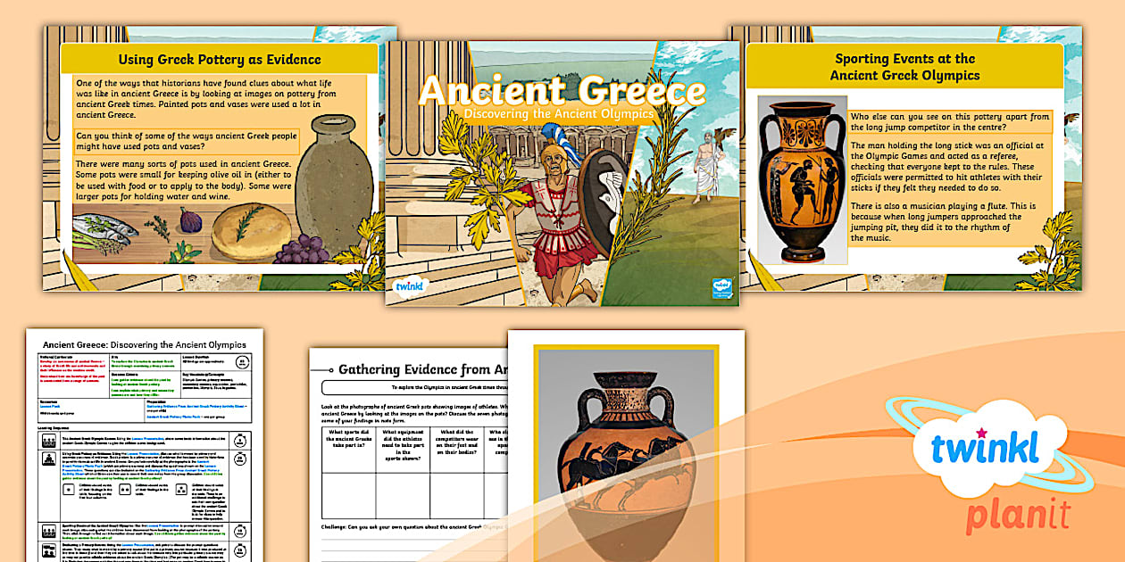 Ancient Greece Olympics | Primary Lesson Pack | KS2 History