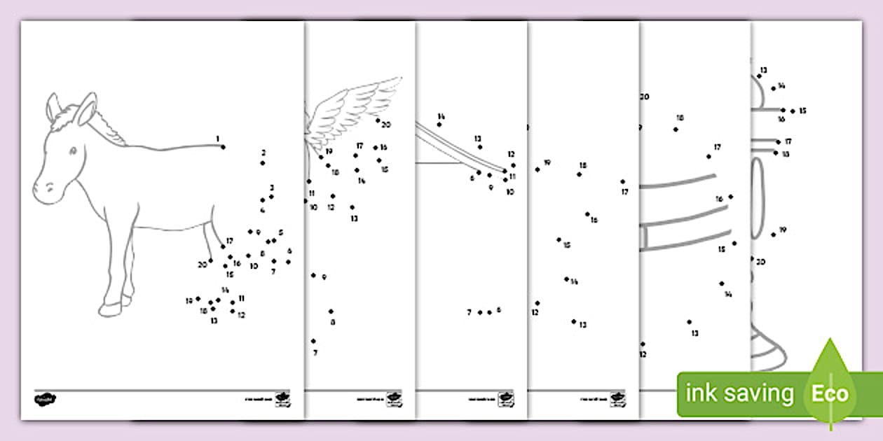 👉 Nativity Dot to Dot 1-20 (teacher made) - Twinkl