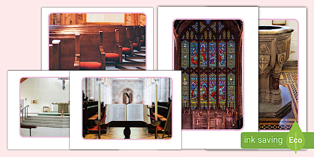 Inside a Church Photo Pack (teacher made) - Twinkl