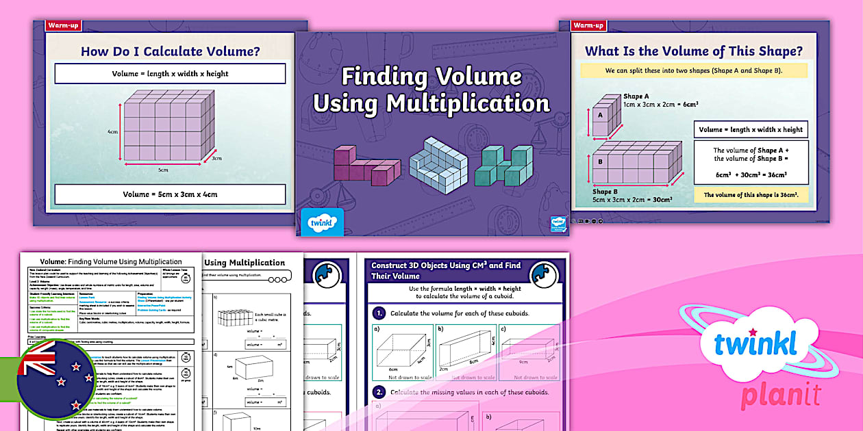 Level 3 Volume: Finding Volume Using Multiplication Lesson 2