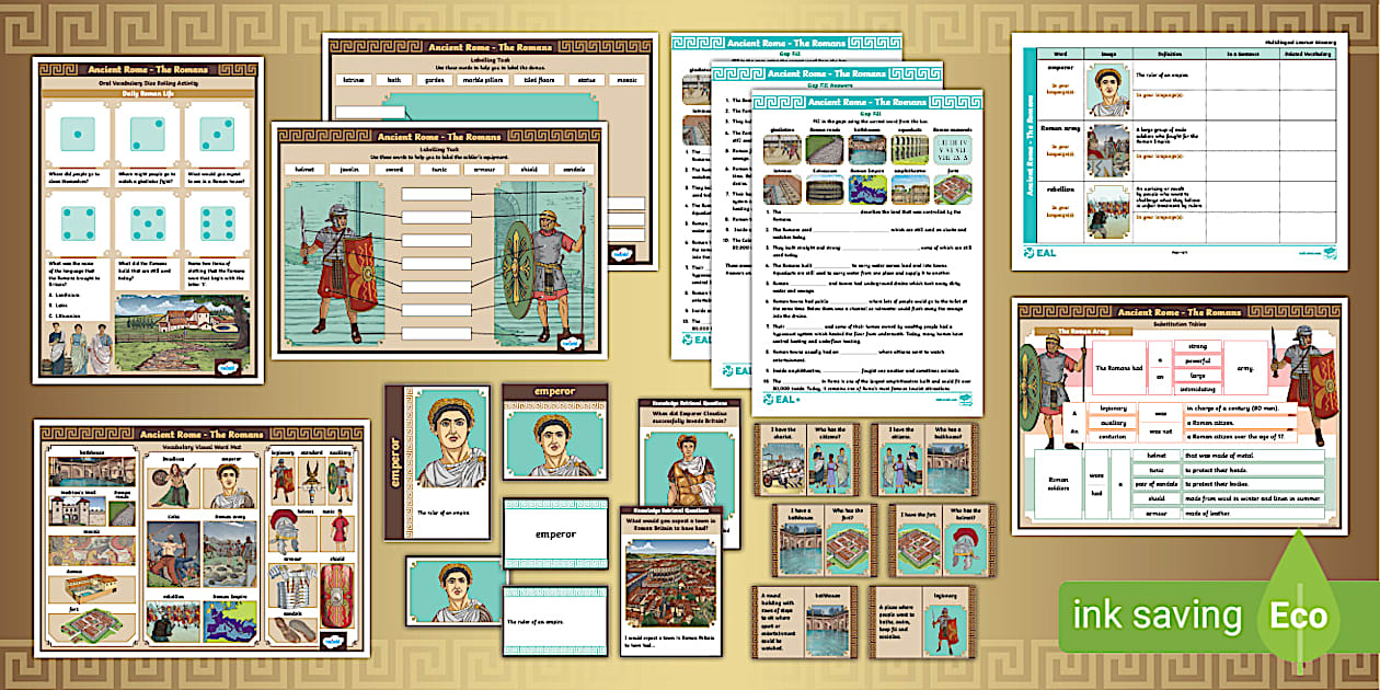 EAL Curriculum Scaffolding Pack - History - The Romans