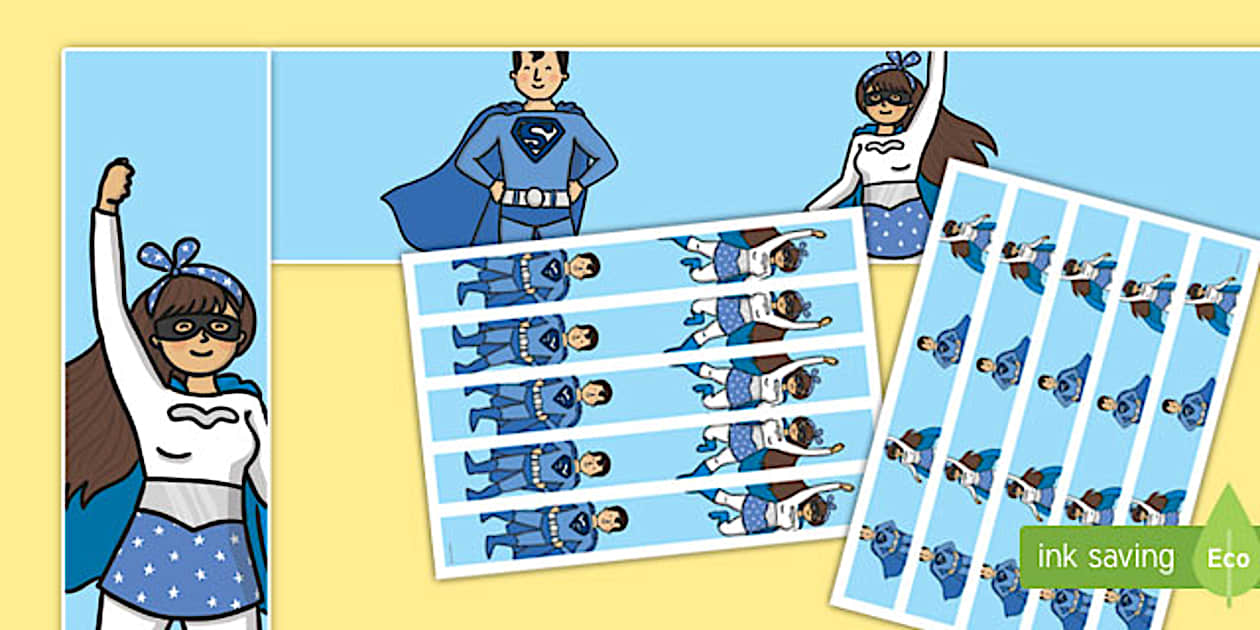 KS1 Anti Bullying Week Power for Good Display Borders