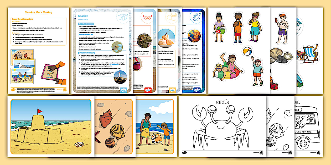 EYFS Seaside Resource Pack (Ages 2-3) | Twinkl - Twinkl