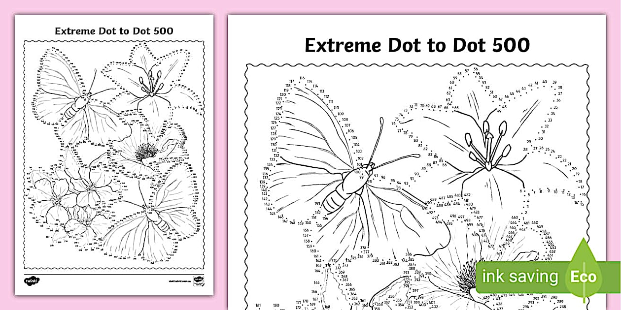Complex Dot-To-Dot Activity Sheet - Maths (teacher made)
