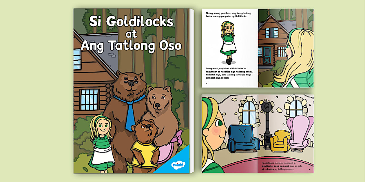 Si Goldilocks at ang Tatlong Oso (Hecho por educadores)