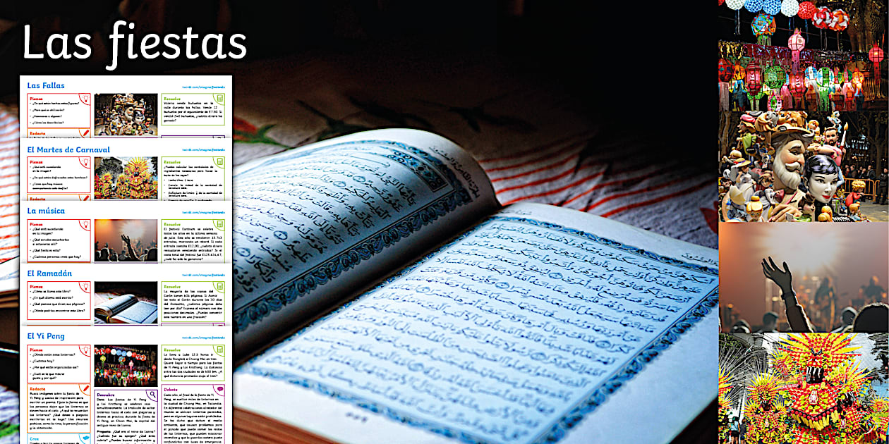 Imagine Festivals KS2 Resource Pack Spanish (Teacher-Made)